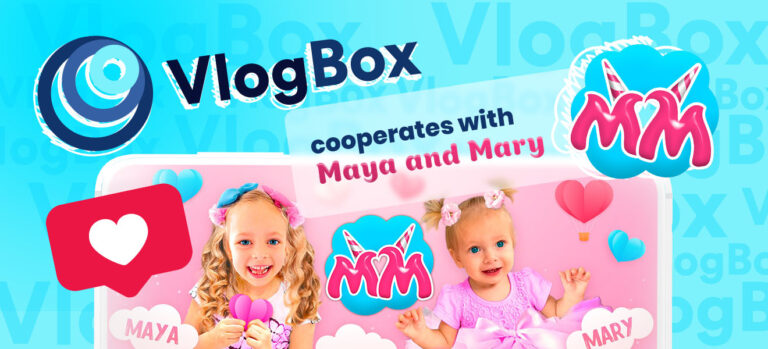 VlogBox Partners with Maya and Mary: Give a Way to Kids-vloggers on TV ...